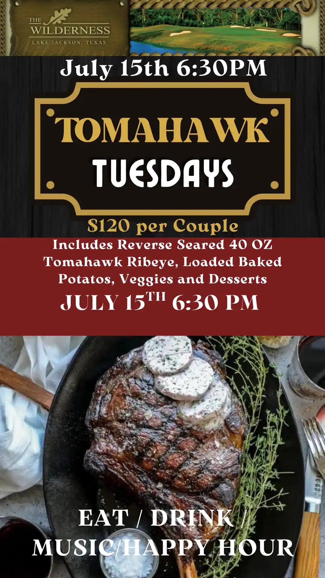 Tomahawk Tuesdays - The Wilderness at Lake Jackson